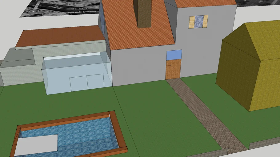 maison simple | 3D Warehouse