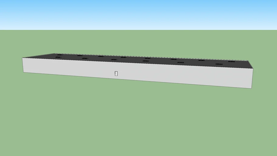 Flugzeughalle 14 des General Aviation Terminal Hannover | 3D Warehouse