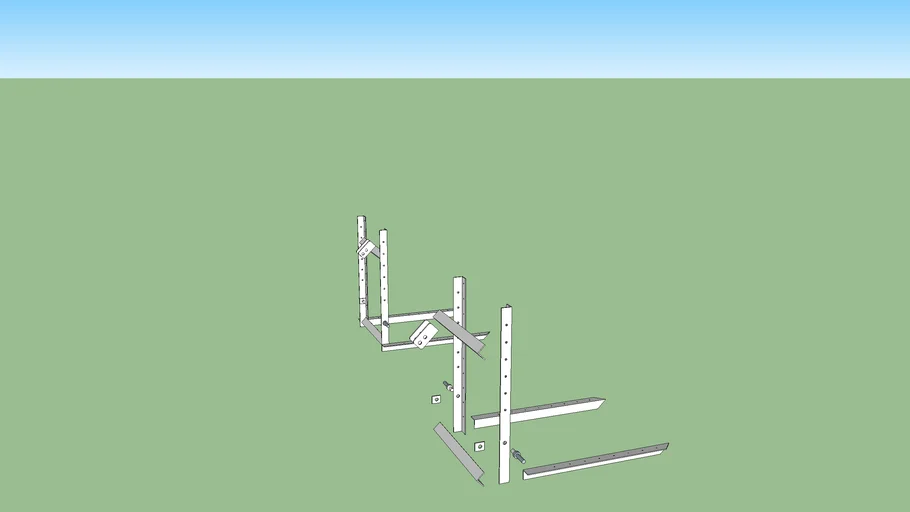 3 Point Carry All / Pallet Forks | 3D Warehouse