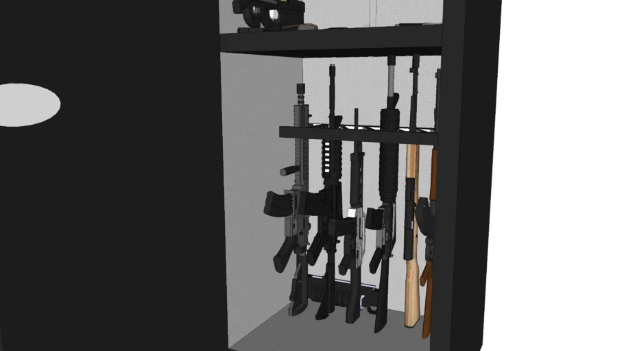 gun safe | 3D Warehouse