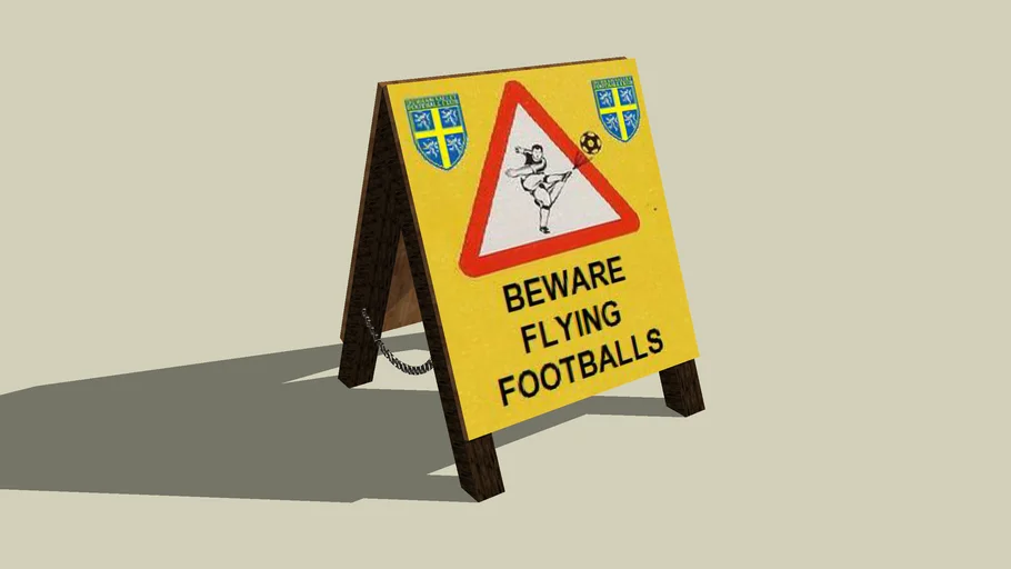 Football Sign | 3D Warehouse