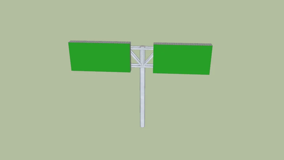 EDIT ME! freeway sign 4 | 3D Warehouse