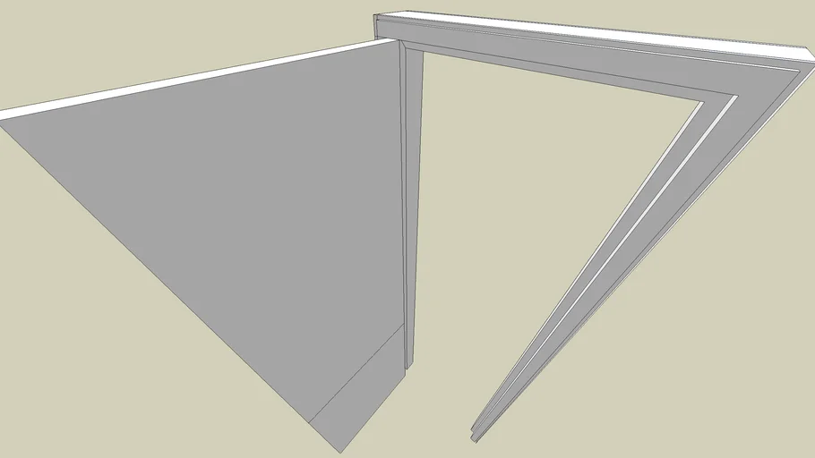 shadow gap door 686 | 3D Warehouse