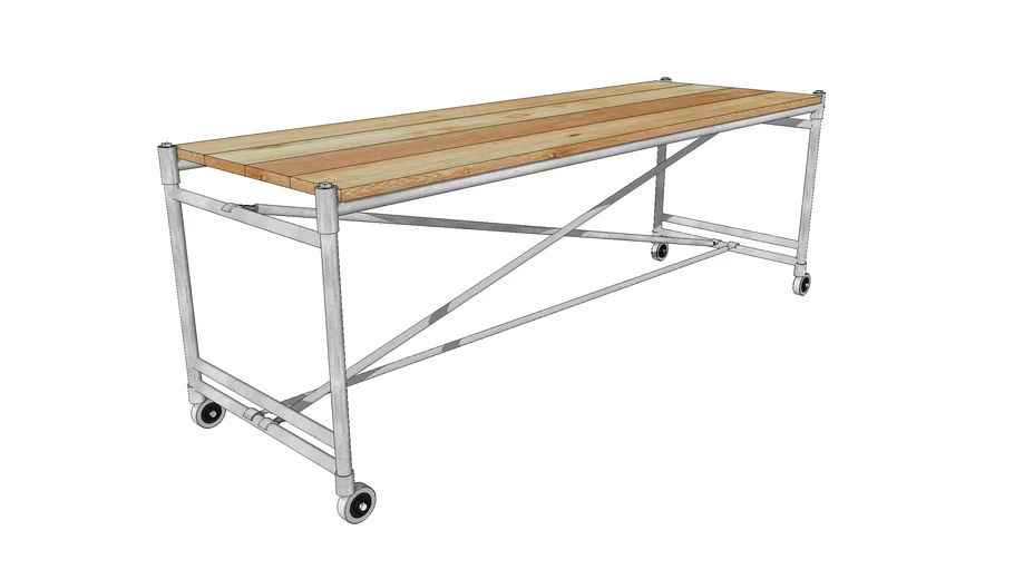 scaffold table | 3D Warehouse