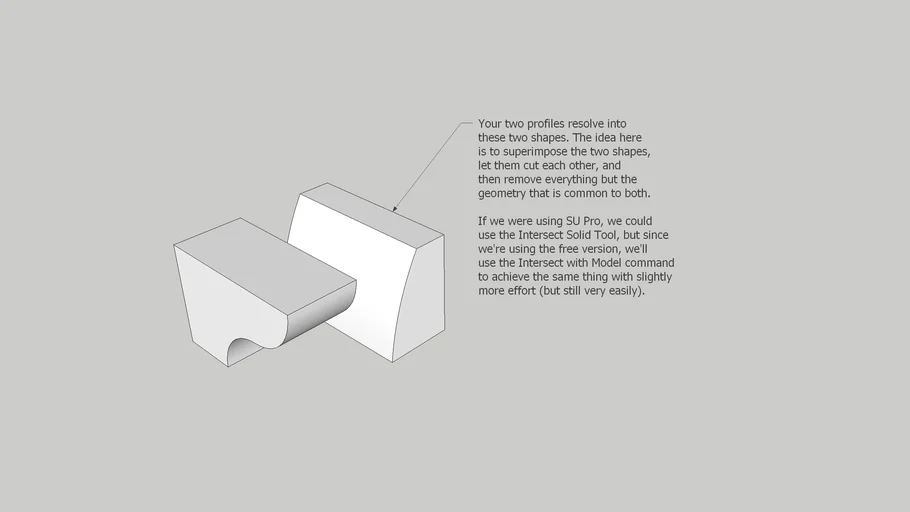 intersect with Intersect | 3D Warehouse