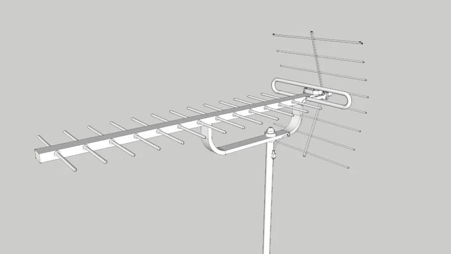TV Aerial with wires (Finklefigie90) | 3D Warehouse