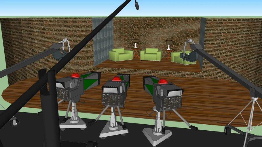 TV Set | 3D Warehouse