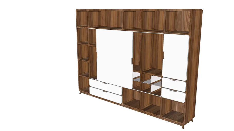 TV Cabinet TVC-01 | 3D Warehouse