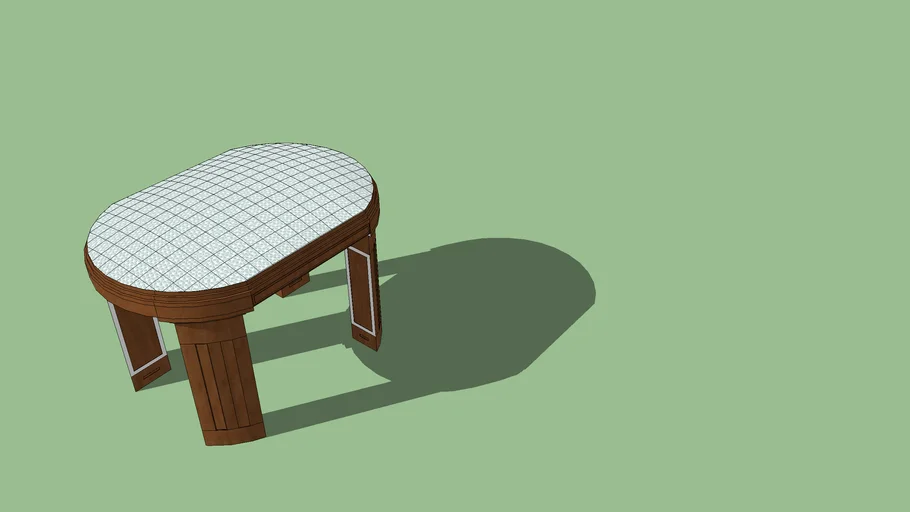 Wood Bench | 3D Warehouse