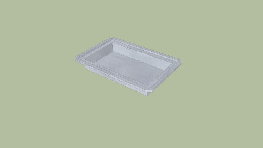 single drop in hot well | 3D Warehouse