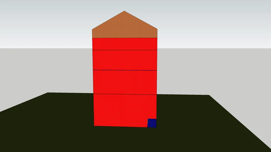 Tall Old Building - Sketchup 8. | 3D Warehouse