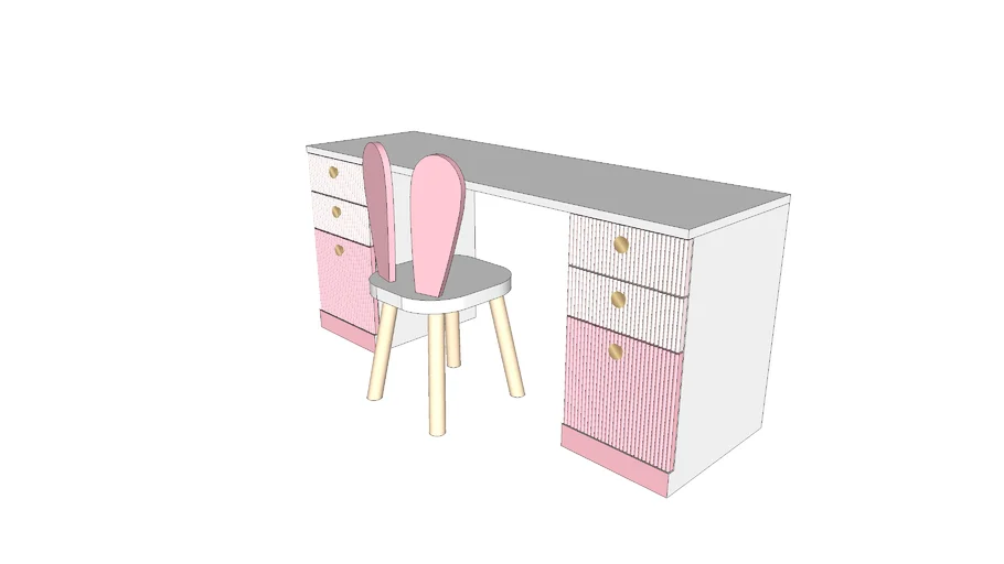 Study Table | 3D Warehouse