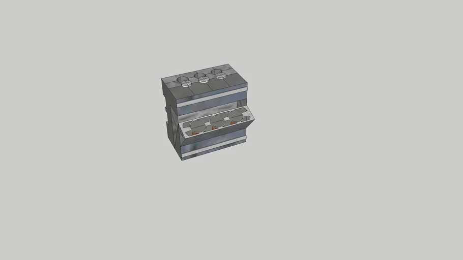 Breaker Switch with Fuses | 3D Warehouse