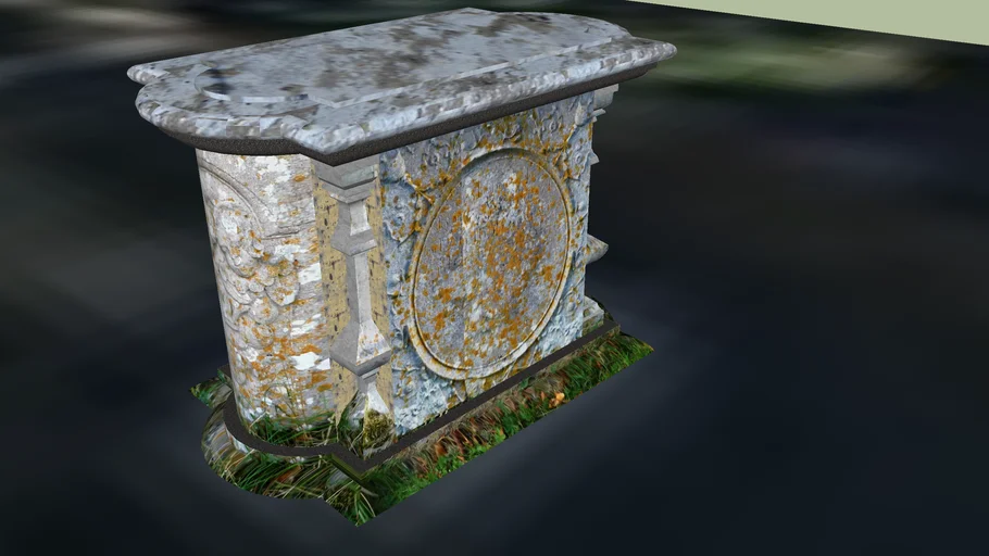 Chest tomb #1, Frocester | 3D Warehouse