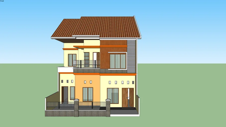 rumah minimalis 4 | 3D Warehouse