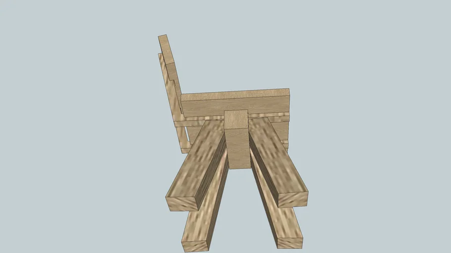 Designer kitchen chair | 3D Warehouse