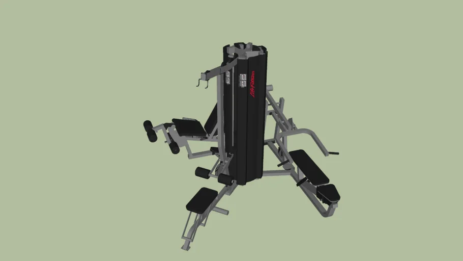 FIT 3 MULTI-GYM - LIFE FITNESS | 3D Warehouse