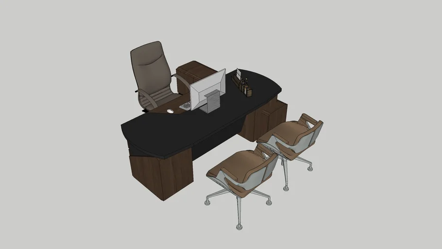 Office Desk #1 | 3D Warehouse