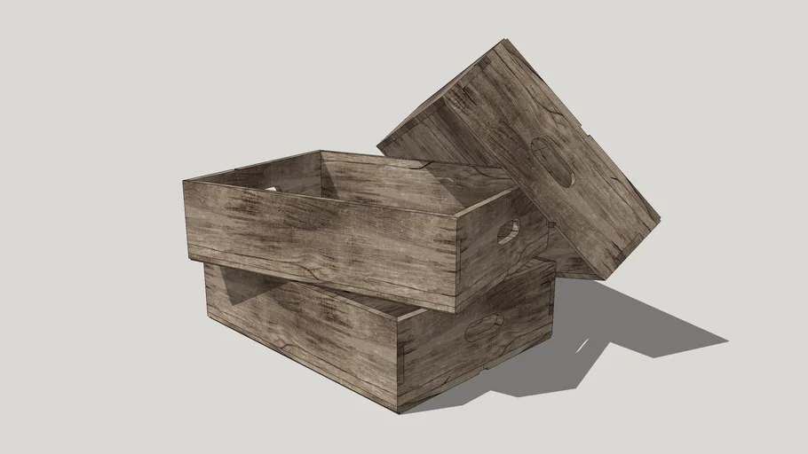 Vintage Storage Box | 3D Warehouse