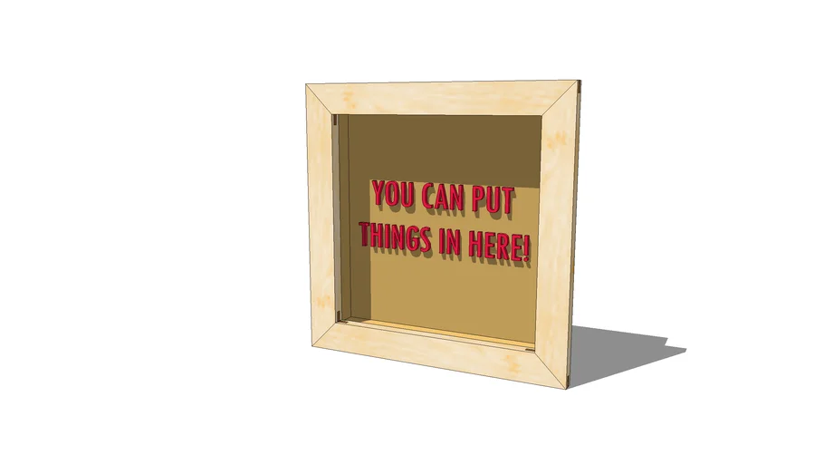 Shadow Box | 3D Warehouse