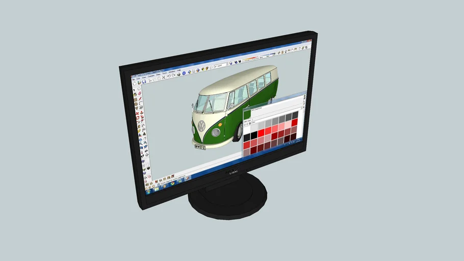Monitor | 3D Warehouse