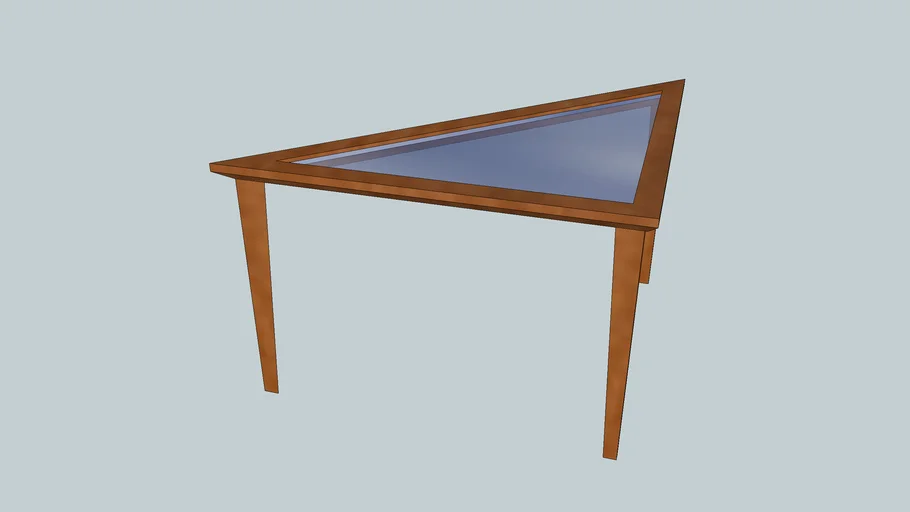 table basse triangle | 3D Warehouse