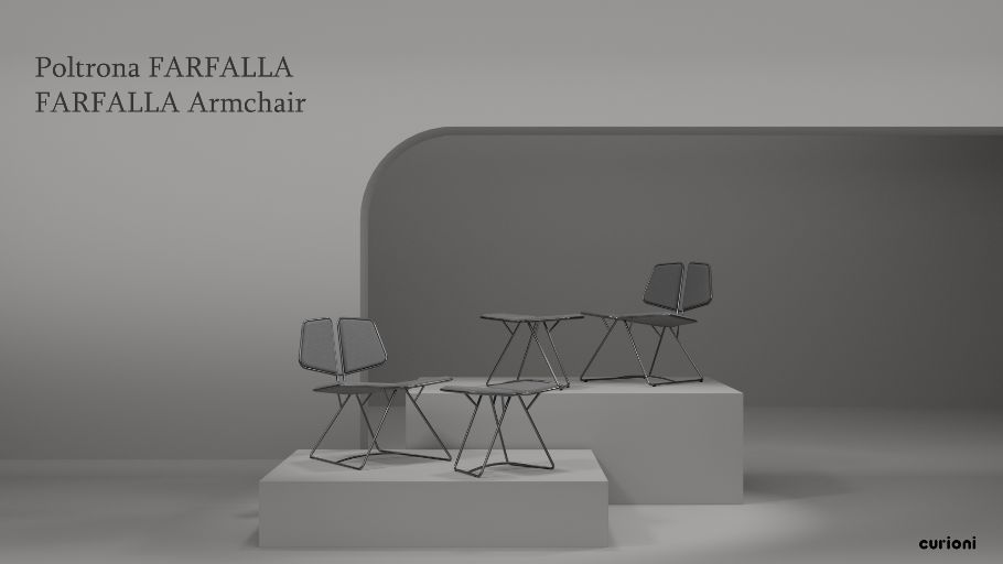 Farfalla Armchair Poltrona Farfalla - Estudio Vira + Tiago Curioni | 3D Warehouse