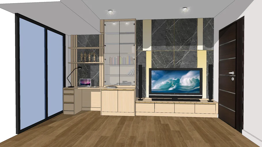 TV Set | 3D Warehouse