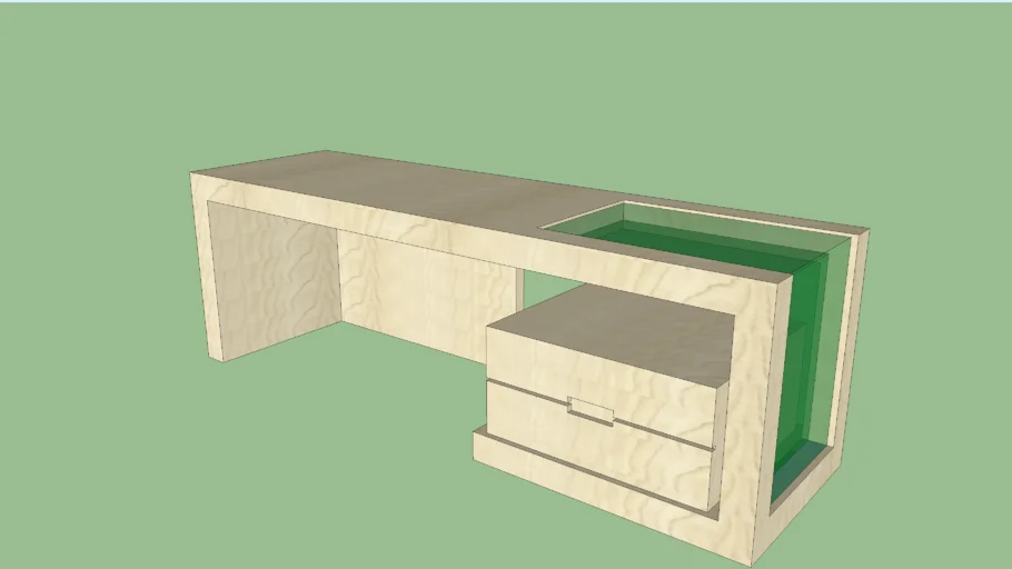 Computer desk | 3D Warehouse