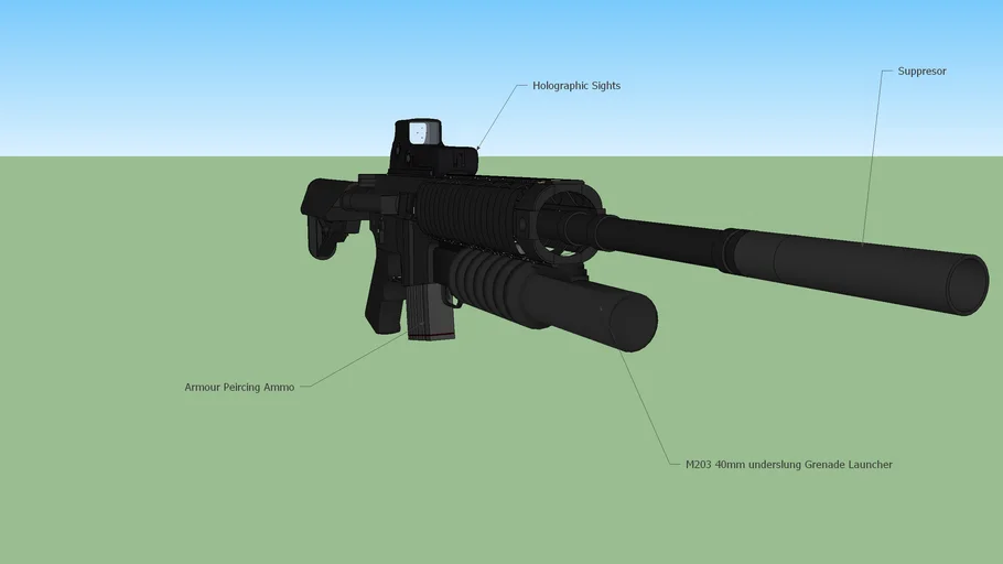 M4 Carbine | 3D Warehouse