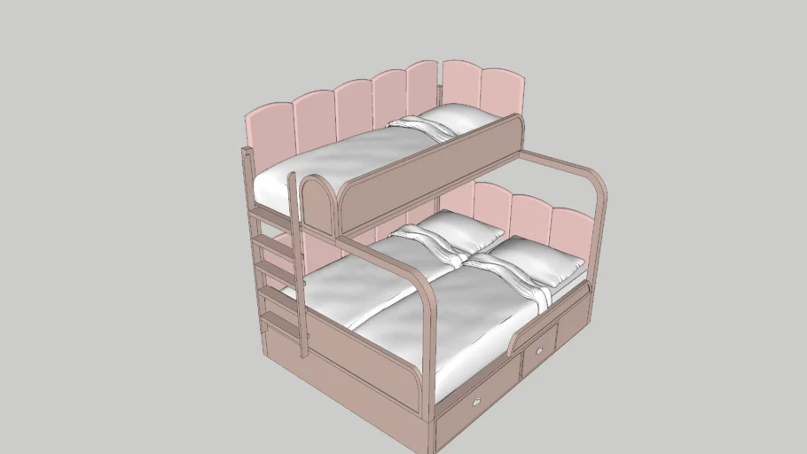 Bunk Bed | 3D Warehouse