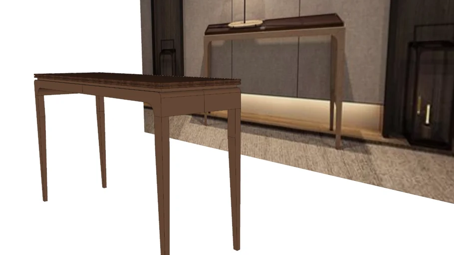 CONSOLE TABLE | 3D Warehouse