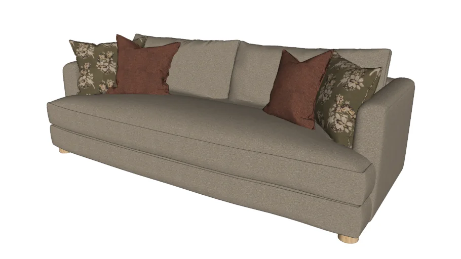 Boylan Sofa - Comunity Manufacturing | 3D Warehouse