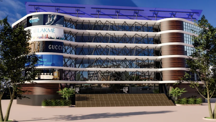 Public Building Concept 002 - Shopping Mall | 3D Warehouse