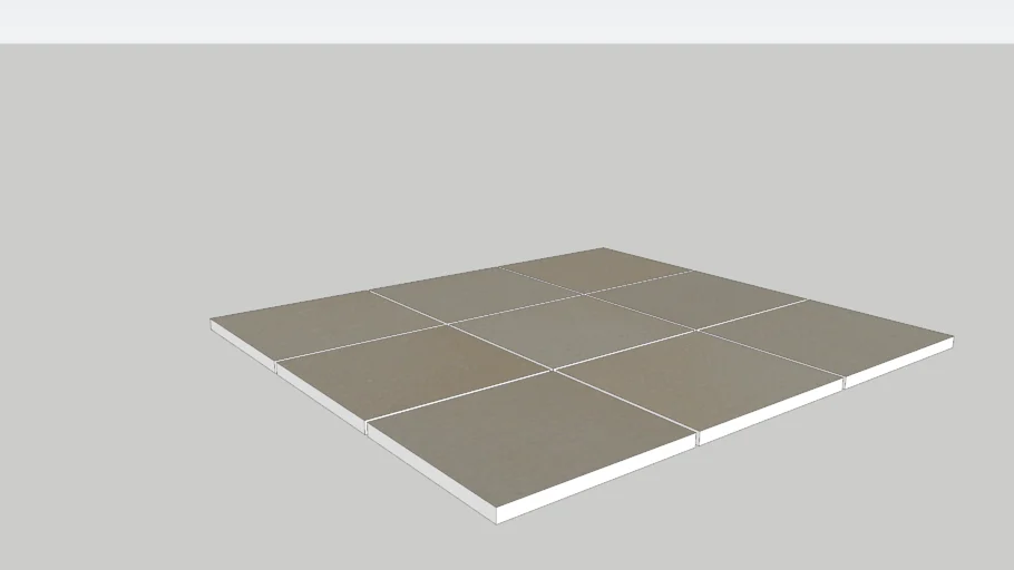 Color Blox - A1101 Sandbox - 6 x 6 | 3D Warehouse