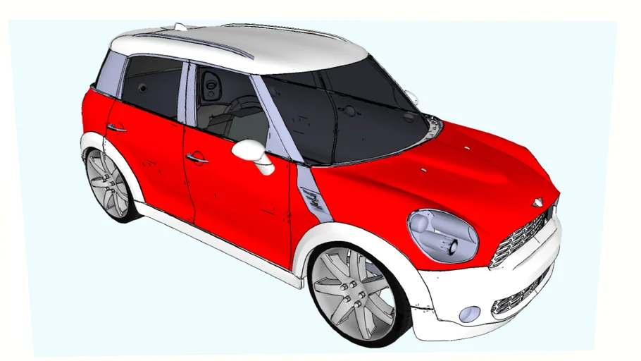 BMW Mini countryman | 3D Warehouse