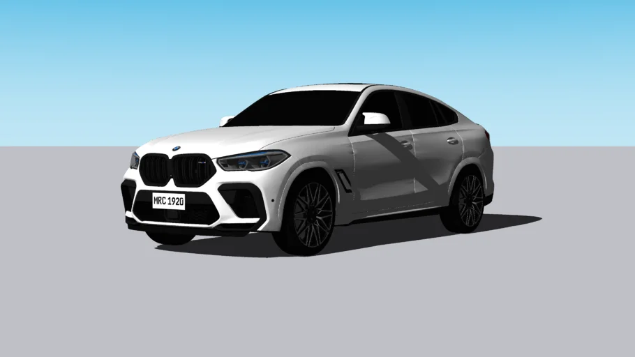 2021 BMW X6 M Competition | 3D Warehouse