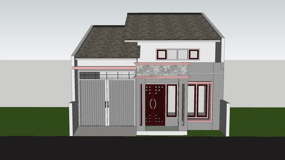 rumah minimalis (minimalist house) | 3D Warehouse