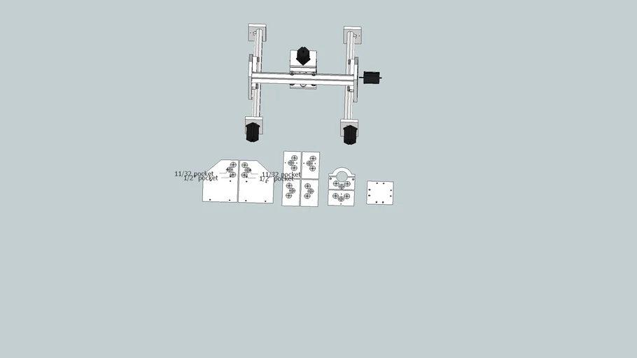 CNC router table | 3D Warehouse