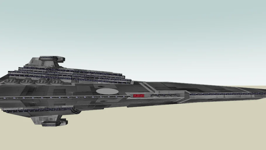 Fel Empire Star Destroyer Empirous-class | 3D Warehouse