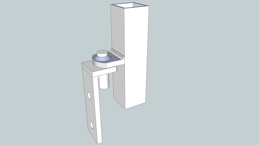 Hinge for Steel Gate | 3D Warehouse