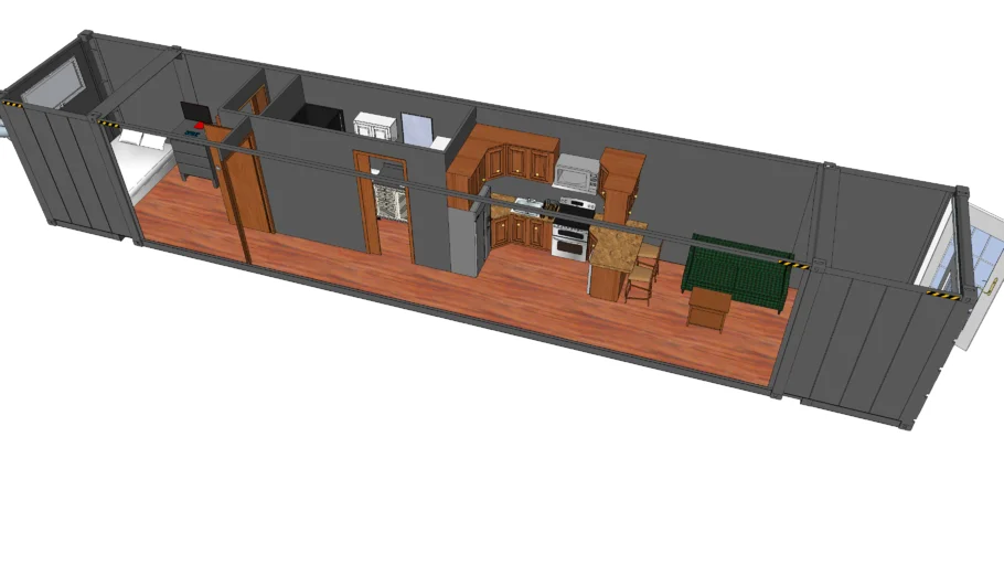 Container home | 3D Warehouse