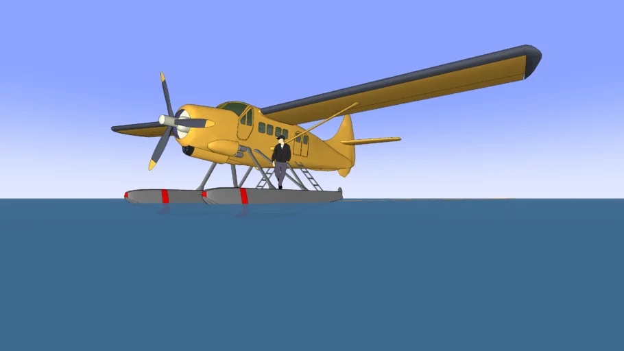 De Havilland DHC-3 Otter | 3D Warehouse