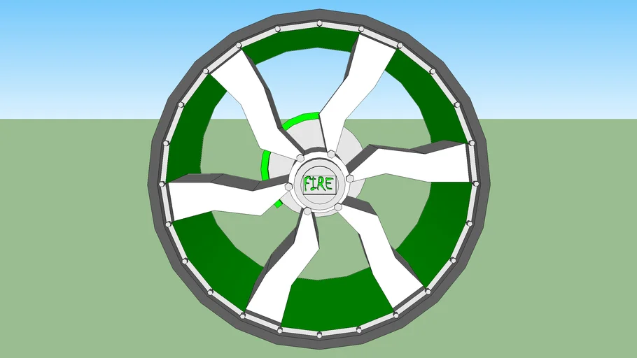 Roda Fire | 3D Warehouse