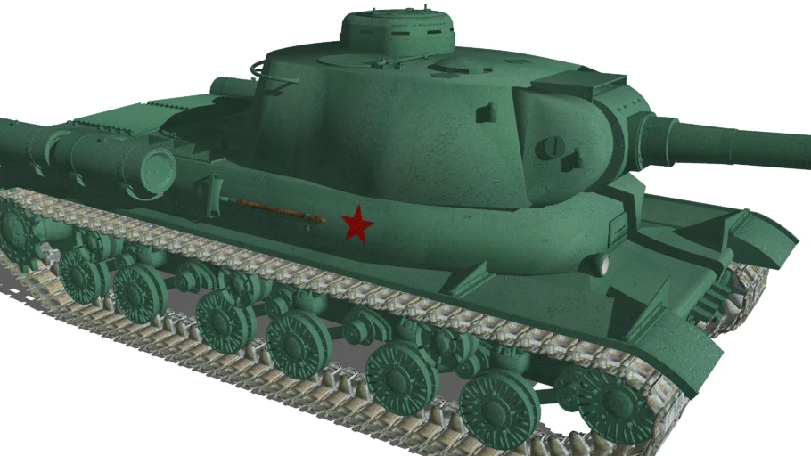 IS-2 (1944) 'Joseph Stalin' Superheavy Tank - (Super High Polygon Model) | 3D Warehouse