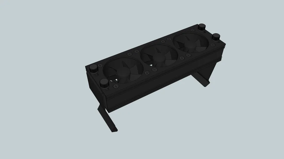 Corsair Memory Cooler | 3D Warehouse