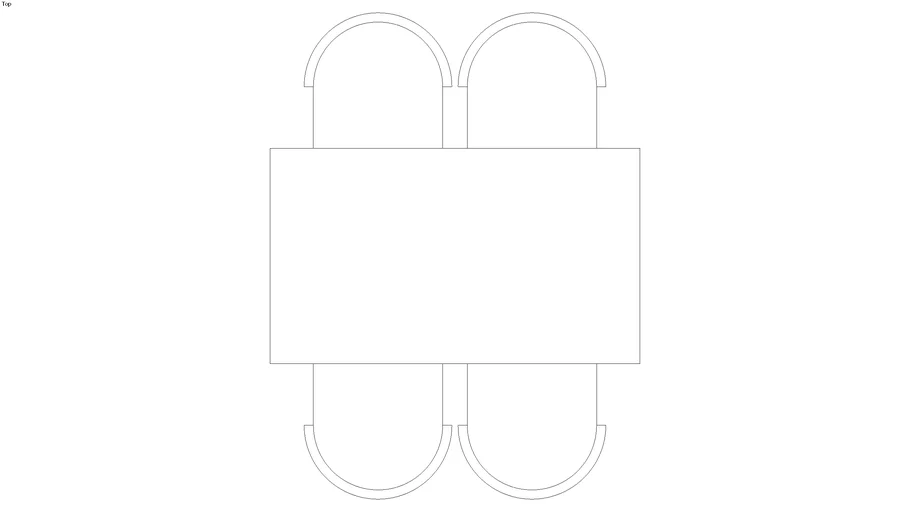 2d_table_dinning_4 | 3D Warehouse