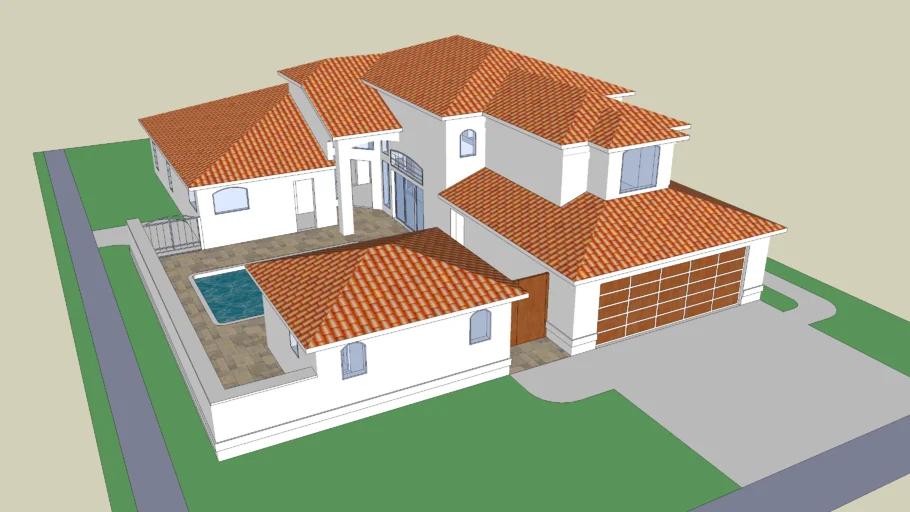 Mediterranean House 01 | 3D Warehouse