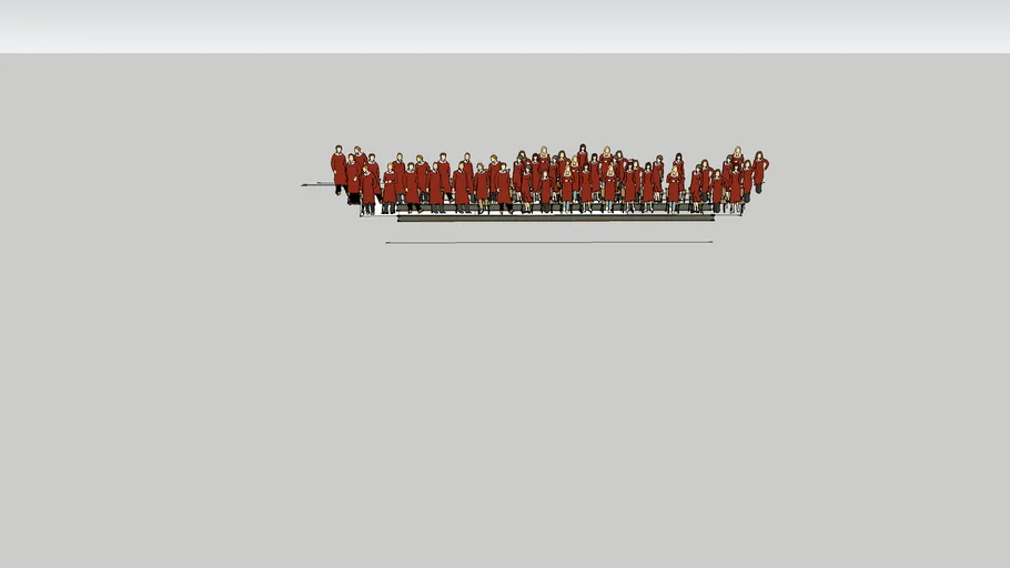 Robed Choir | 3D Warehouse