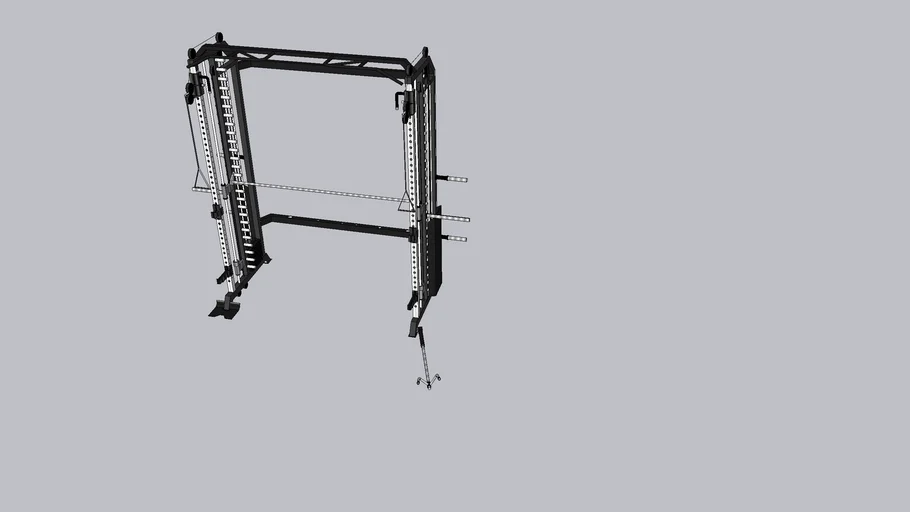 wire cross smith rack | 3D Warehouse